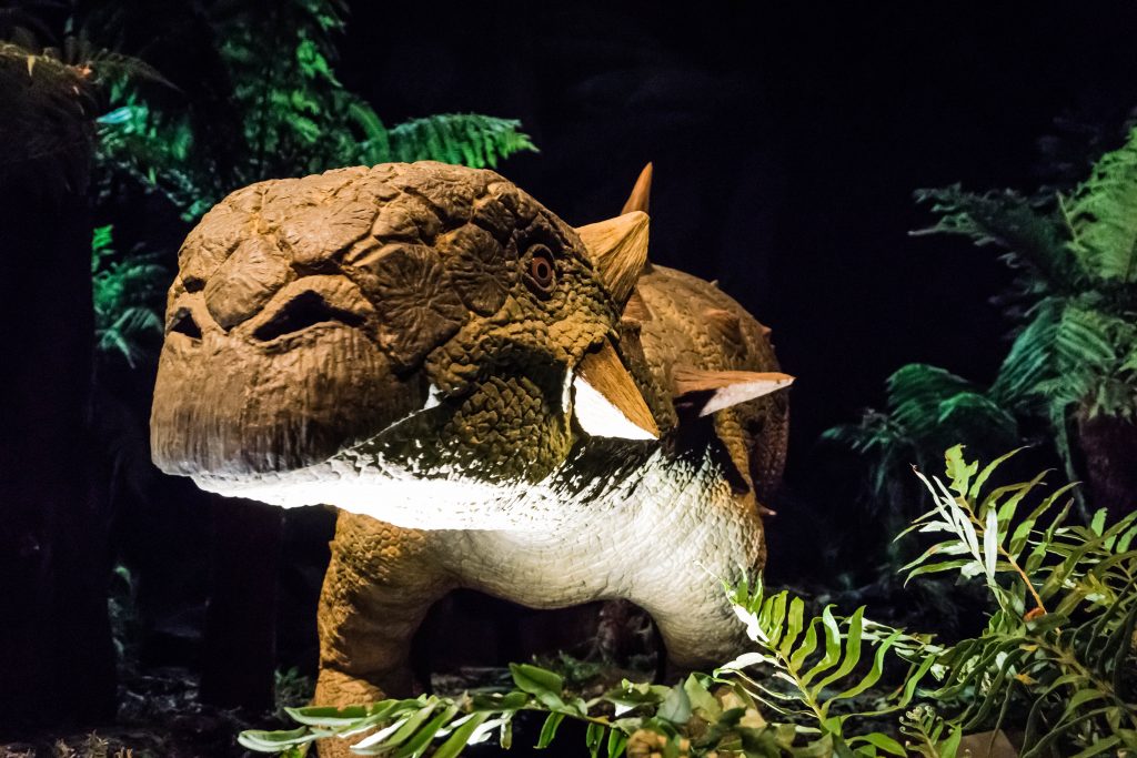 Walk with Dinosaurs at the Eden Project, Cornwall