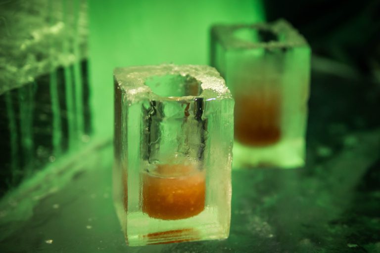 Stockholm ICEBAR: 'The Cold Never Bothered Me Anyway' | RunawayBrit